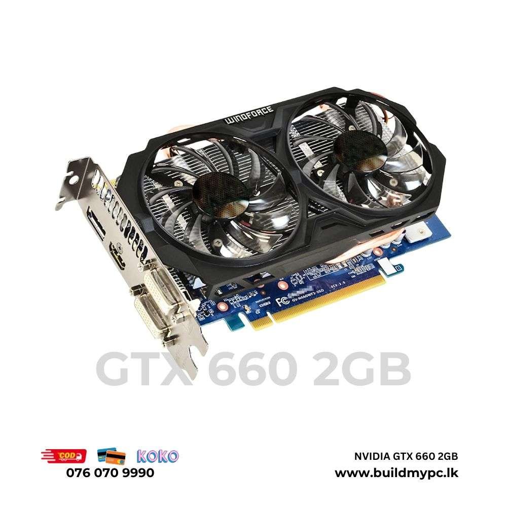 2GB VGA GTX 660 - 2GB Graphics Card - Build My Gaming PC Best VGA