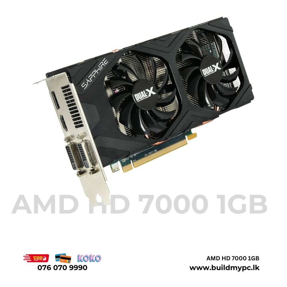 1 GB VGA Radeon HD 7000 Series - 1 GB Graphics Card - Build My Gaming ...