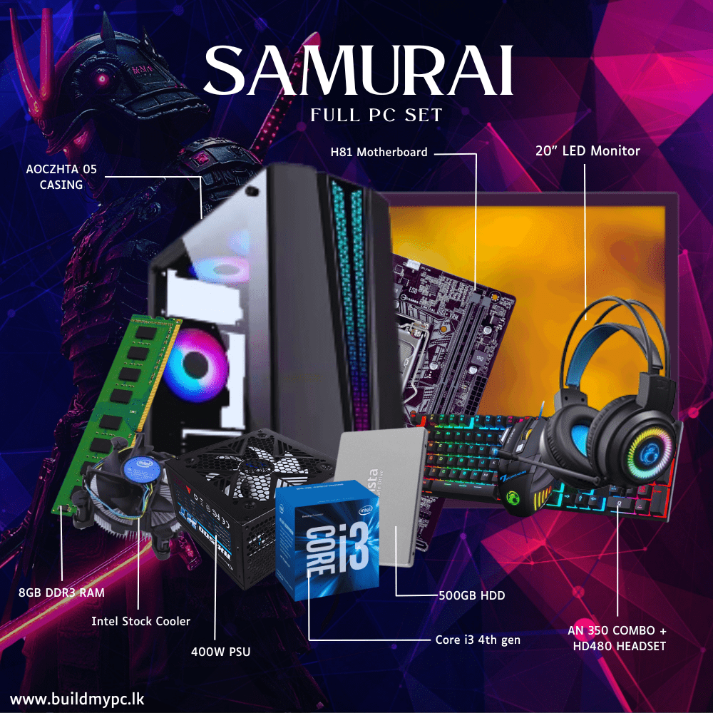 SAMURAI Gaming PC - Build My Gaming PC Best Gaming PC