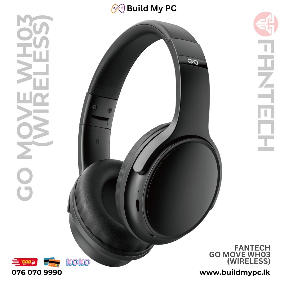 Fantech GO Move WH03 - Wireless Gaming Headset - Build My Gaming PC