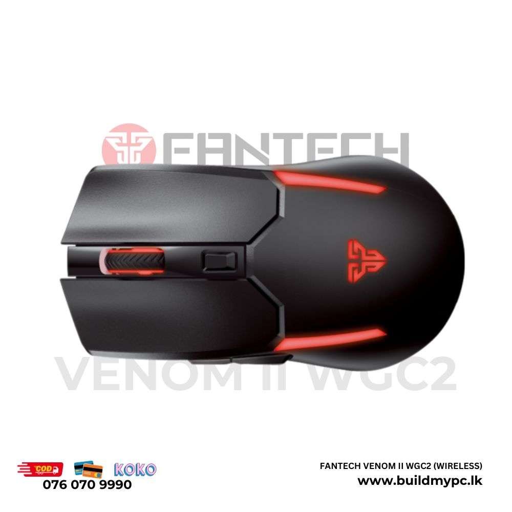 Fantech Venom Ii WGC2 Wireless Mouse - Build My Gaming PC