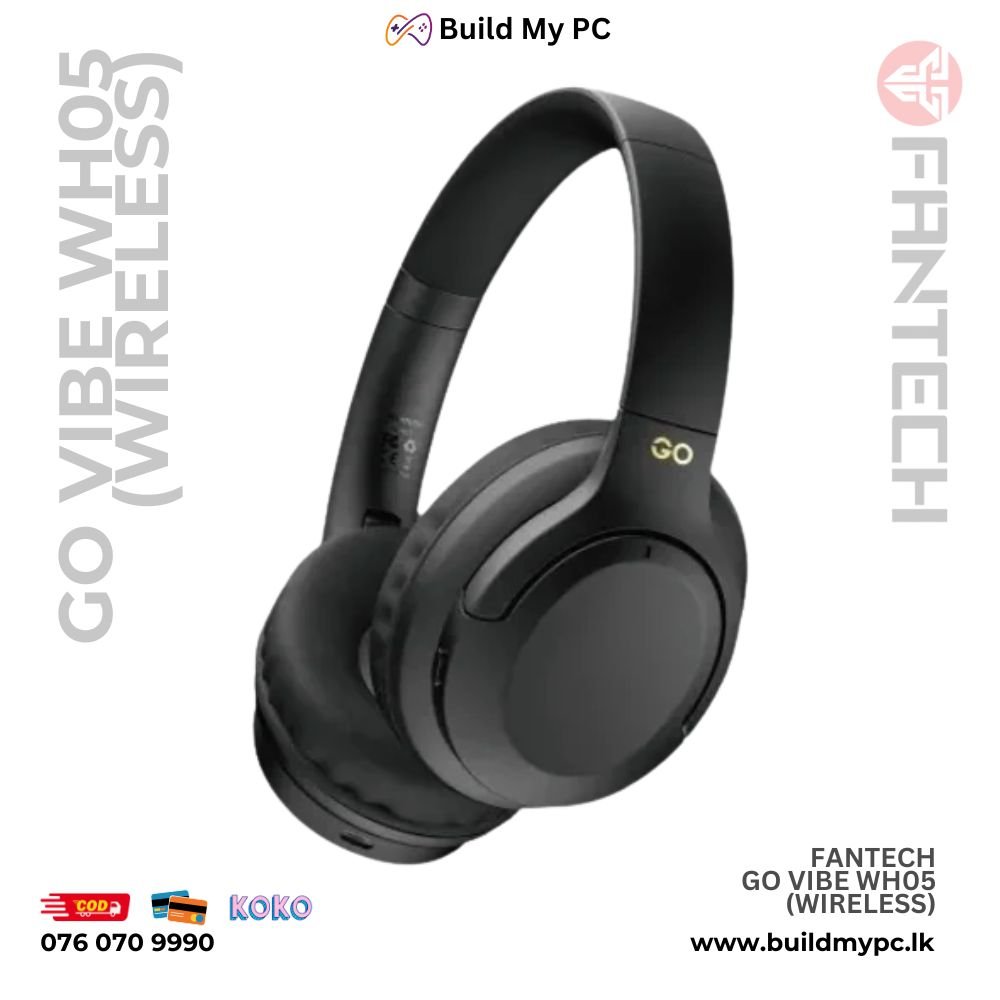 Fantech GO Vibe WH05 - Wireless Gaming Headset - Build My Gaming PC
